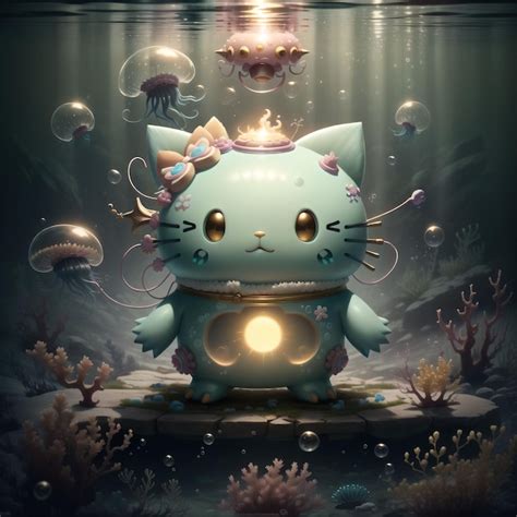 Premium Photo Android Cat Underwater Premium Photo Android Cat Underwater