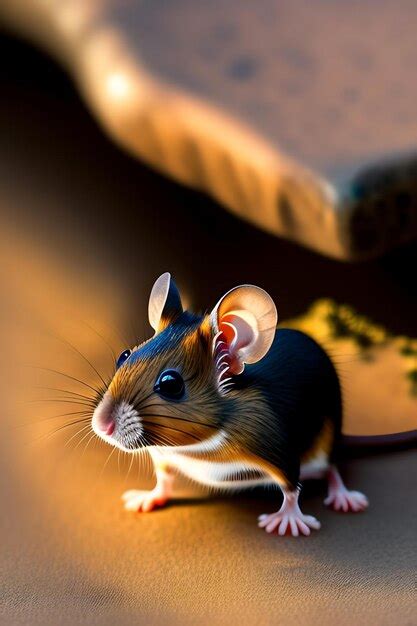 Premium Ai Image Small And Skittish Mouse