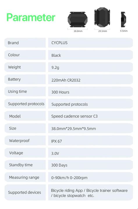 Cycplus Ant Bluetooth Wireless Bike Speed Cadence Vicedeal