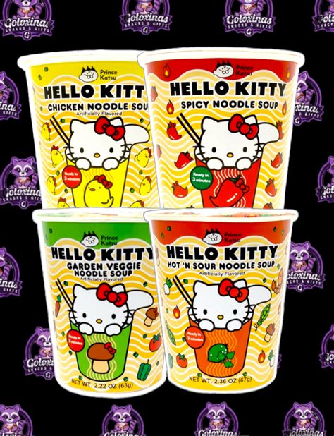 Hello Kitty Noodle Soup Goloxinas