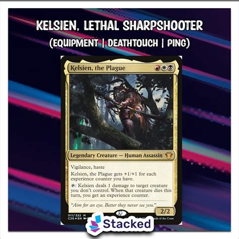 Mtg Edh Commander Deck Kelsien Sharpshooter Constructed Shopee Philippines