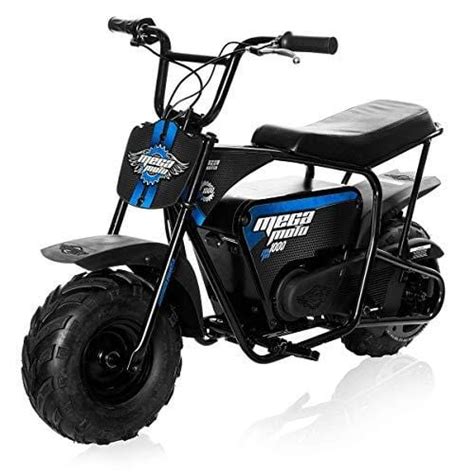 Monster Moto Electric Mini Bike 1000w Mm E1000 Brm Black Blue