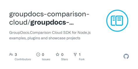 Github Groupdocs Comparison Cloudgroupdocs Comparison Cloud Node Samples Groupdocs