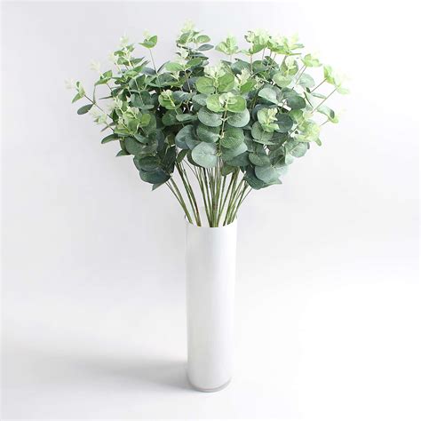 Artificial Green Eucalyptus Stem Dunelm
