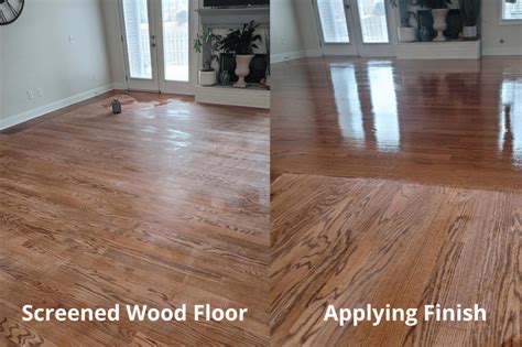 Screen And Recoat Hardwood Floor Revival