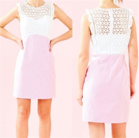 Lilly Pulitzer Dresses Lilly Pulitzer Maya Shift Dress Pink Tropics