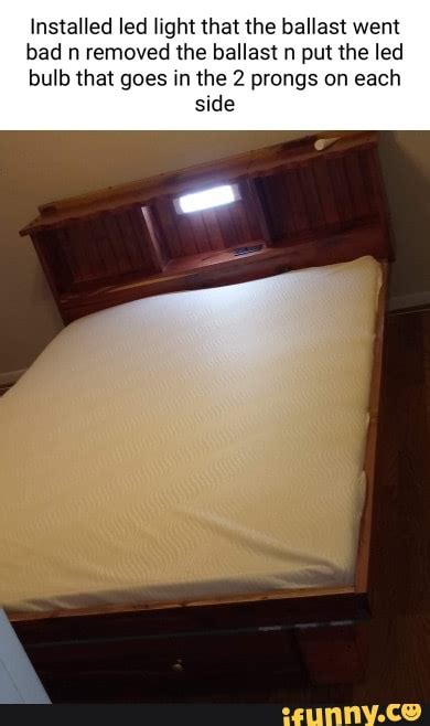 Installed Led Light That The Ballast Went Bad N Removed The Ballast N