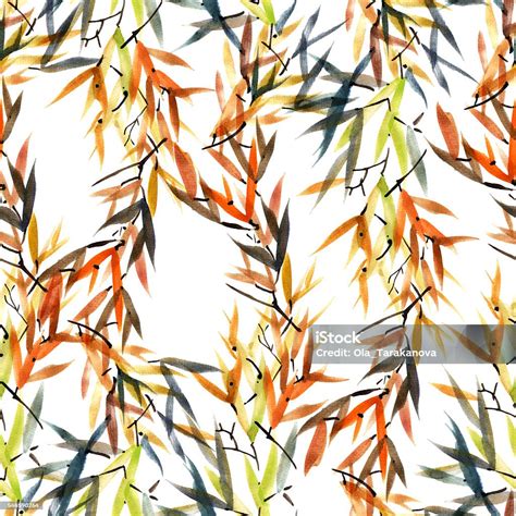 Tree Leaves Pattern Stock Illustration Download Image Now Art Art
