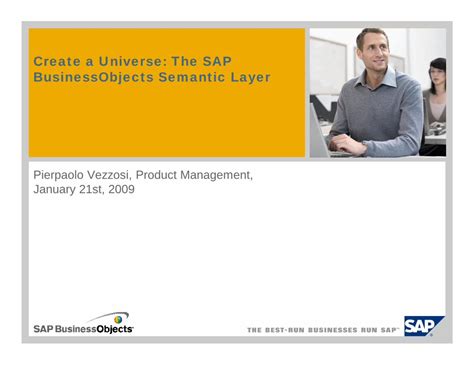 Pdf Sap Businessobjects Semantic Layer Basics Dokumentips