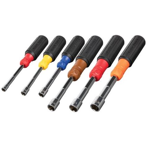 65411 Klein Klein Tools 65411 Klein 6 Piece Color Coded Nut Driver