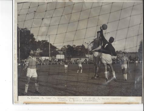 Cardiff Soccer Football Club The Tigers 1963 Cardiff V Newcastle