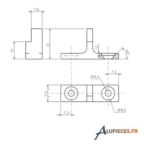Butée Multi Vantaux Coulissant Technal Gb Alupiècesfr