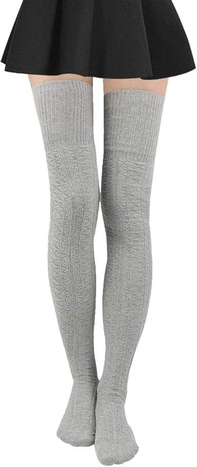 Youga Chaussette Haute Femme Montantes Chaussettes De Genoux