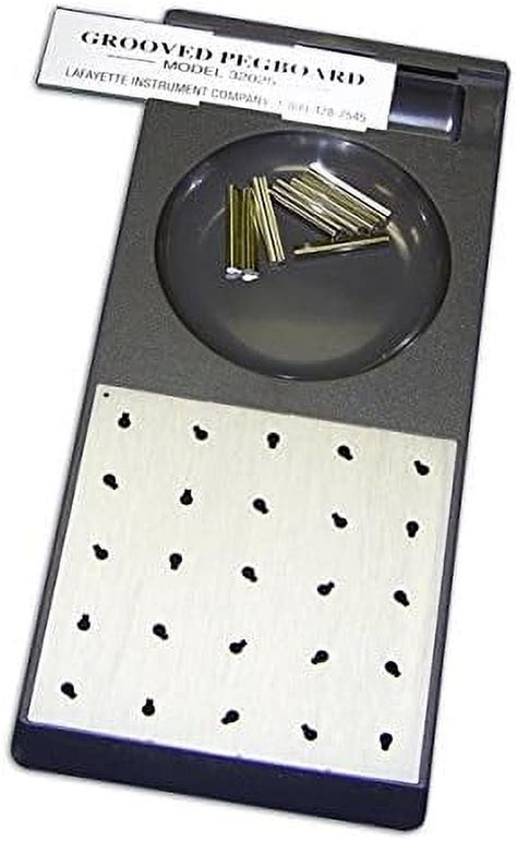 lafayette grooved pegboard test