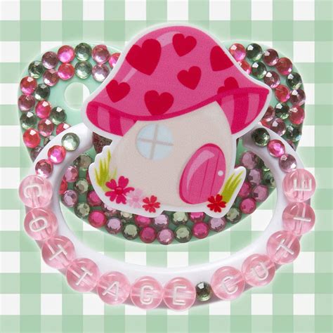 Cottage Cutie Adult Pacifier Peach Collective