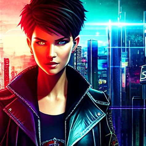 Cyberpunk Ruby By Warlord430 On Deviantart