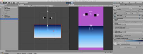 render gradient background at last in 2d game unity engine unity