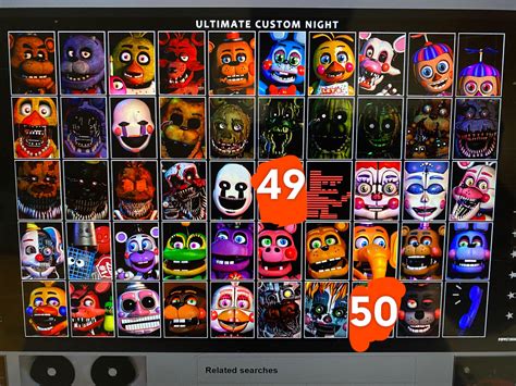 Elimination Ucn Character Selection Screen Round 3 Bye Bye Nightmare Bb Rgametheorists