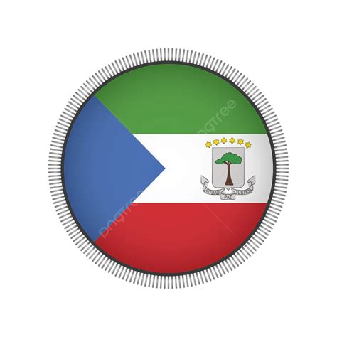 Equatorial Guinea Flag Vector Equatorial Guinea Equatorial Guinea