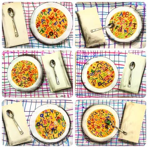 Alphabet Soup Art By Lauralee Chambers Alphabet Soup Project