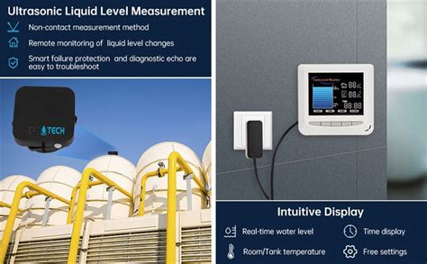 China Customized Ultrasonic Liquid Level Indicator With Display Screen