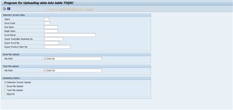 PC00 M13 SWCQ SAP Tcode SuperWork Choice Creation