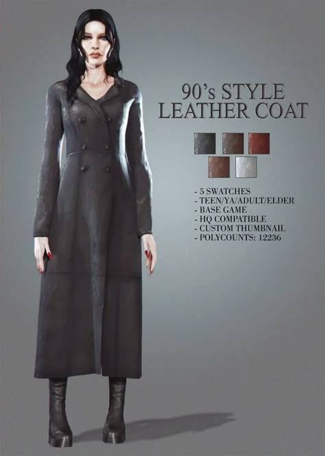Top 10 Trench Coat Sims 4 Cc Ideas And Inspiration
