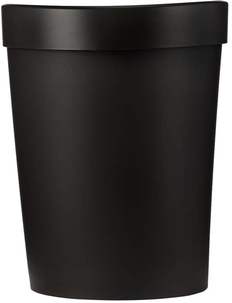 Vitra Black Happy L Bin Vitra
