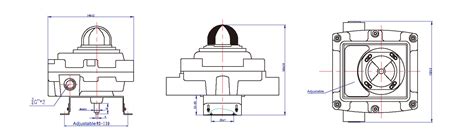 China China Famous Valve Explosion Proof Limit Switch Suppliers Apl410 Explosion Proof Limit