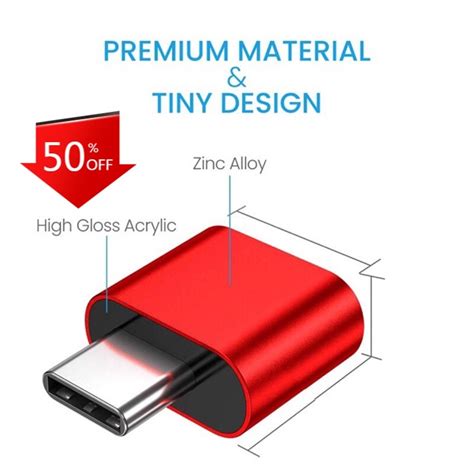 CLE USB To Type C OTG Adapter USB To Type C OTG Converter PH Shopee