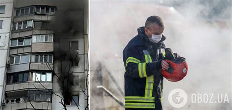 Пожежа та вибух на проспекті Володимира Івасюка у Києві що відомо фото та відео Oboz Ua