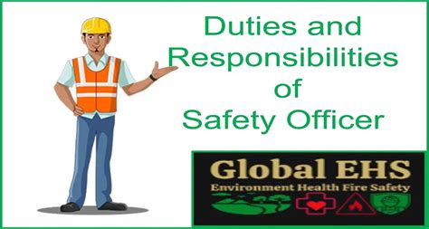Safety Officer Roles Responsibility