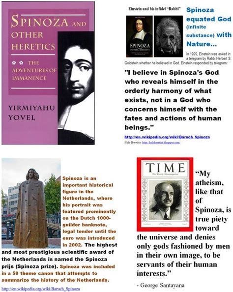 Spinozas Atheism Santayana Einstein Heretics God As Nature