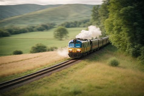 Premium Ai Image Smoke From The Train