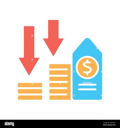 Deflation Color Flat Icon For Digital And Print Projects Minimal Clean Icons For Apps And