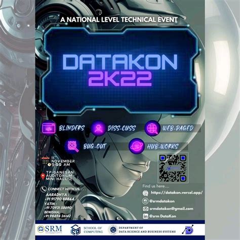 Srm Datakon On Linkedin Srmist Datakon Dsbs