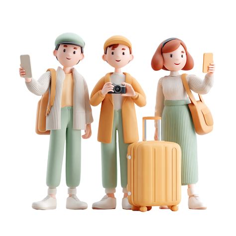 毕业旅行3d创意元素