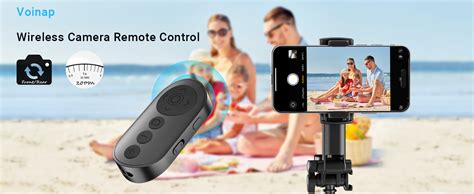 Control Remoto Inalámbrico De Cámara Con Zoom Para Iphone Y Android
