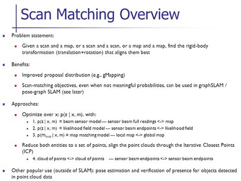 Scan Matching Pieter Abbeel Uc Berkeley Eecs Ppt Video Online Download