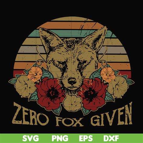 Zero Fox Given Svg Png Dxf Eps File Fn000349 Inspire Uplift