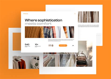 ecommerce website design landing page ui ux design on behance