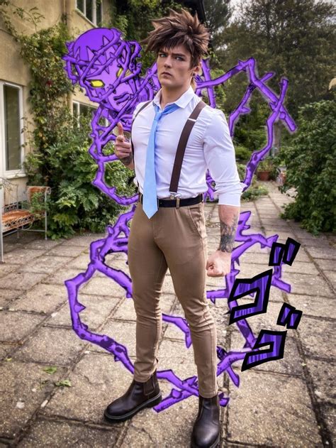 Joseph Joestar Cosplay From Jojos Bizarre Adventure Joseph Joestar