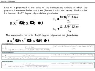 PPT Section 3 5 Finding Real Roots Of Polynomial Equations PowerPoint Presentation ID 2571687