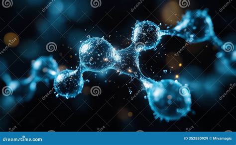 Molecular Dynamics And Interactions In Biological Systems Stock Image Image Of Genetics