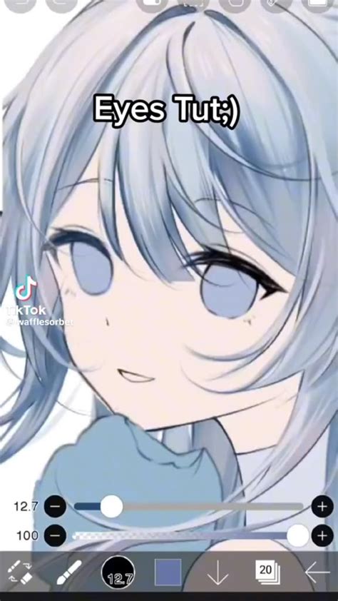 Tut Eye 👁 Anime Art Tutorial Eye Drawing Tutorials Art Tools Drawing