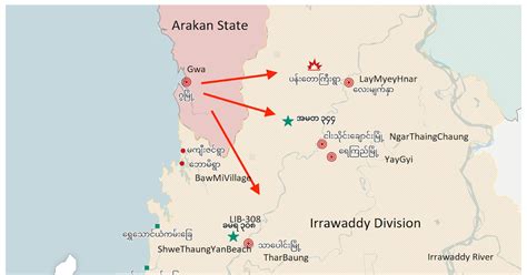 Hla Oos Blog Battle For Lay Myet Hnar Town In Irrawaddy Division