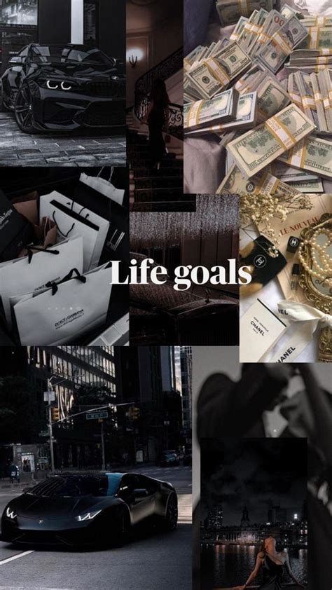 Achieve Your Life Goals With This Inspiring Vision Board Wallpaper