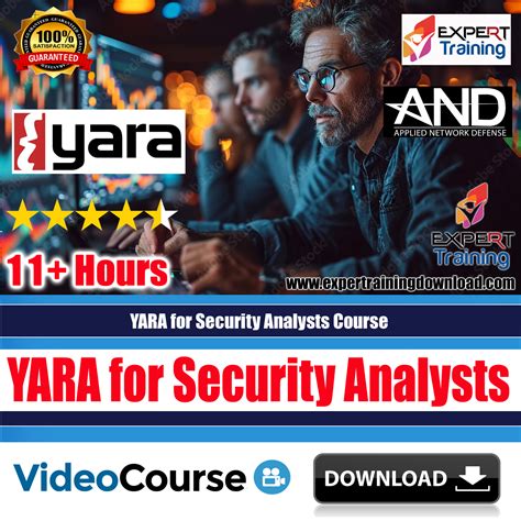 Yara For Security Analysts Course Expert Training