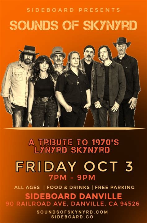 Sounds Of Skynyrd Castro Valley Ca