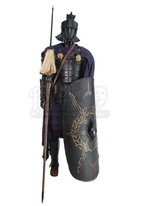 Gladiator 2000 Praetorian Guard Costume With Shield And Weapons